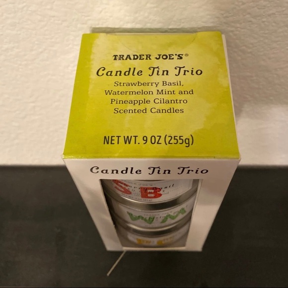 trader joe’s | Other | Trader Joes Candle Tin Trio | Poshmark